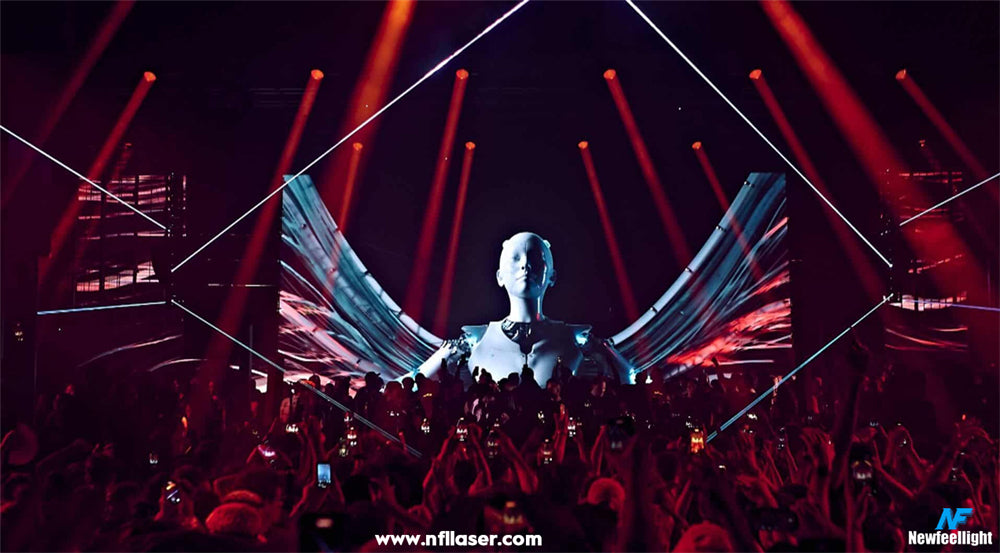 Laser music show store