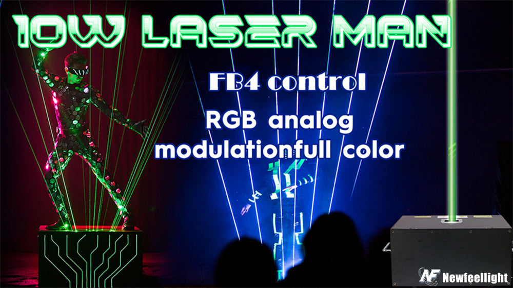 Transform Your Events with the 10W RGB LaserMan Laser Show for Unforge