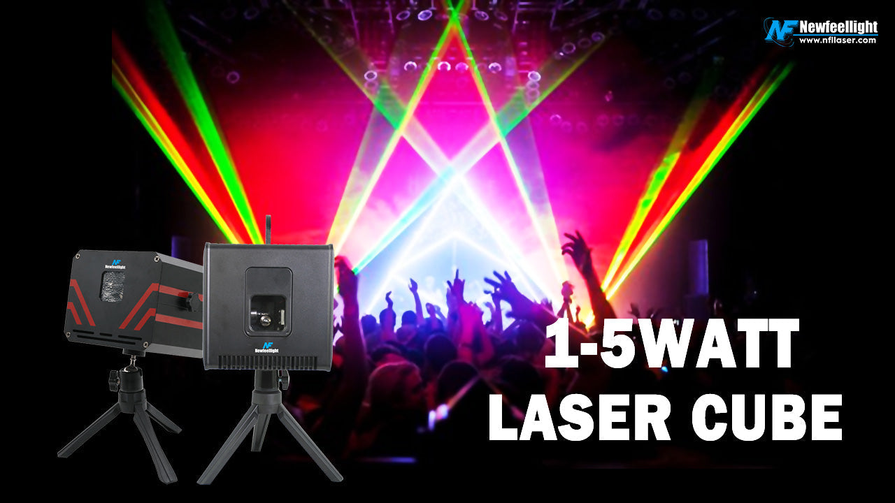 Small Laser Light Show Projector for DJs | LaserCube Series