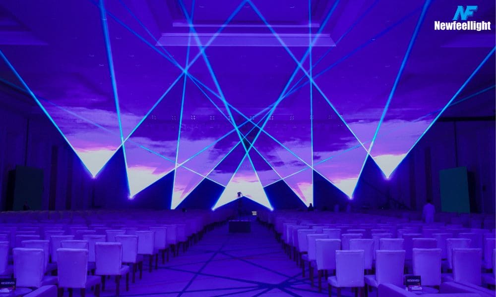 Newfeel Outdoor Laser Projector and Sky Beam Light for Light Show Tunn