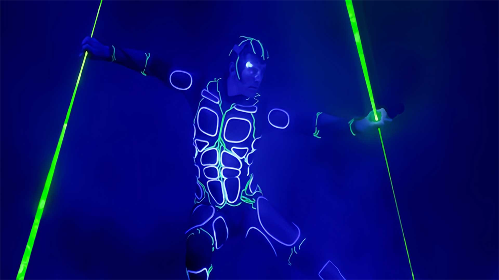 Unforgettable Event Entertainment with Laser Swords and Gloves for Hal