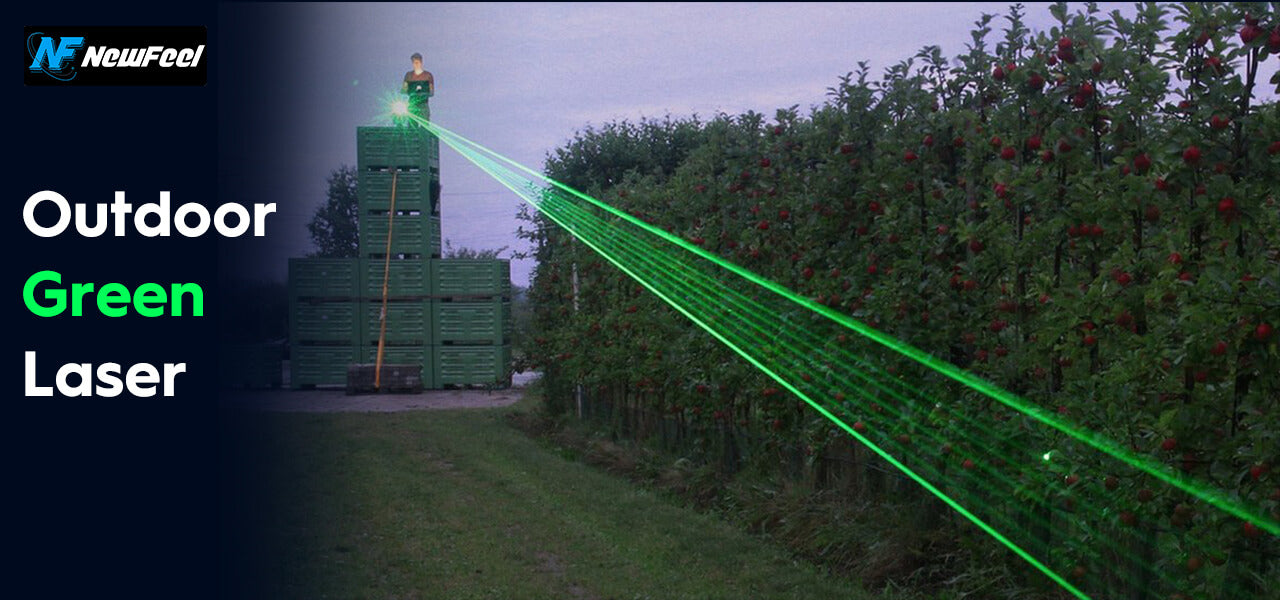 What are the advantages of the application of single green laser light