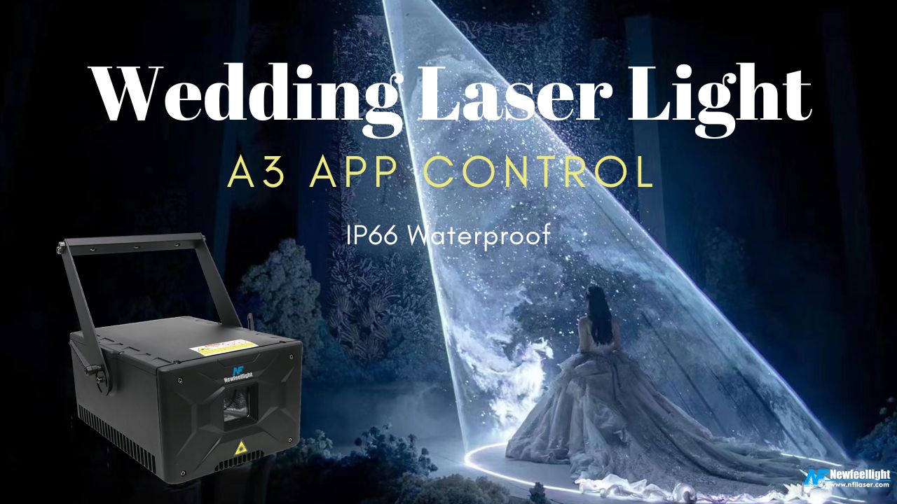 Transform Your Wedding with a Stunning Bluetooth Controlled Laser Ligh