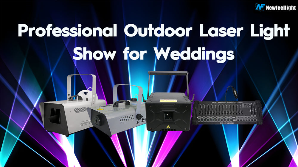 Professional Outdoor Laser Light Show for Weddings