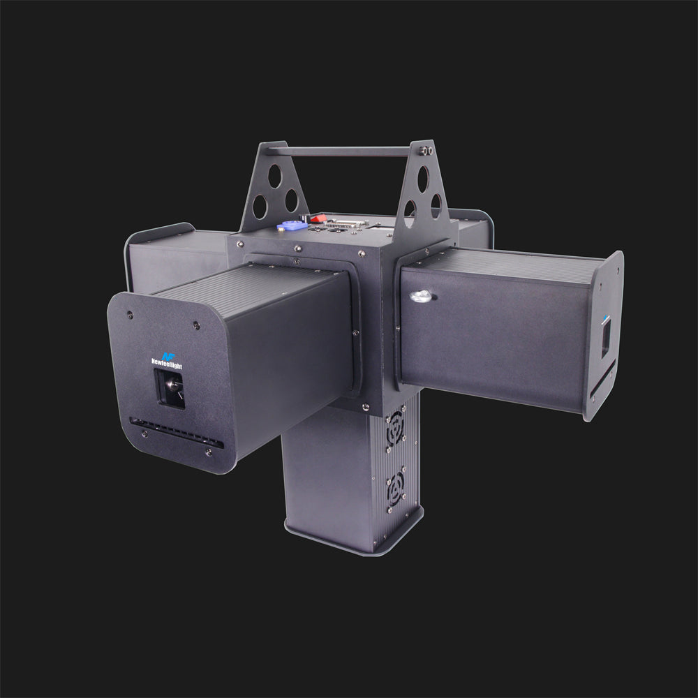 5W*5-Head RGB Laser Lights With Lifting DMX512 Laser Show Equipment