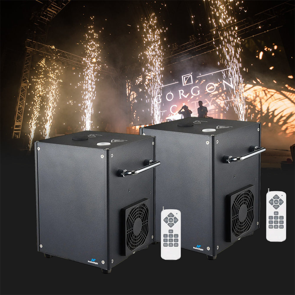 700W Cold Spark Machine – DMX & Remote for Weddings and Events