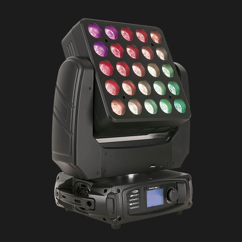 25*10w Rgbw Light 4in1 Led Infinite Matrix Blinder Moving Head Lights